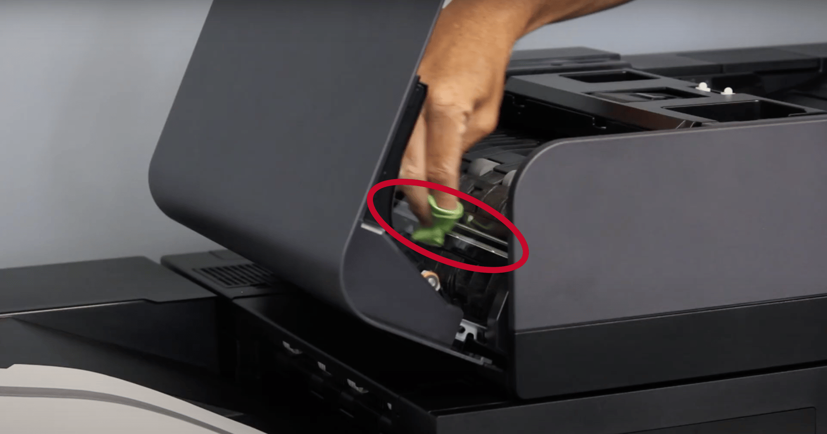 How to Clean the Slit Glass on Kyocera TASKalfa Copiers