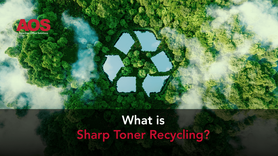 What is Sharp's Toner Recycling Program